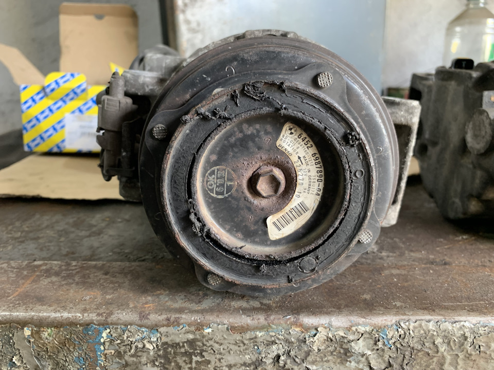 64526987890 Компрессор кондиционера BMW | Запчасти на DRIVE2