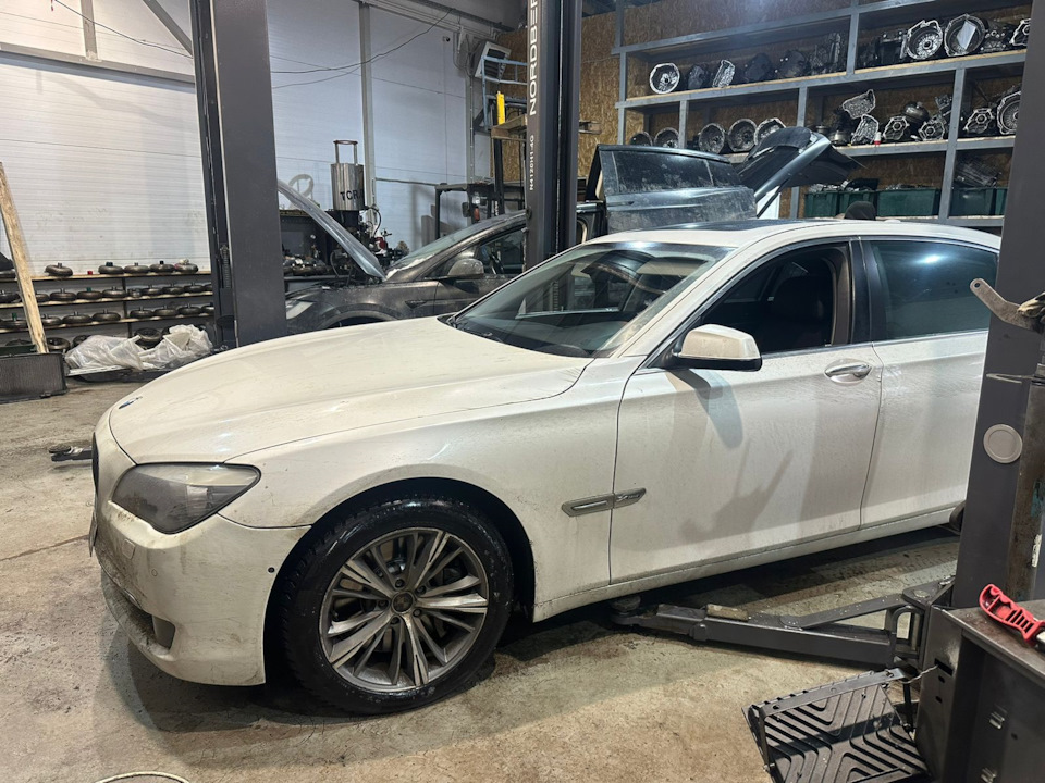 Пинки BMW 750Li xDrive чистка гидроблока и замена масла — BMW X5 (E70 ...