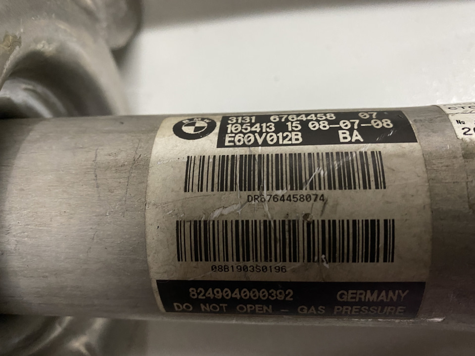 31326764458 Амортизационная стойка П Пд BMW | Запчасти на DRIVE2