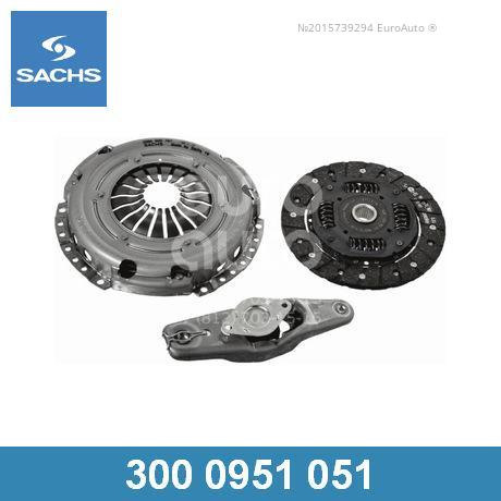 3000951051 Сцепление, комплект для SEAT, VW SACHS | Запчасти на DRIVE2