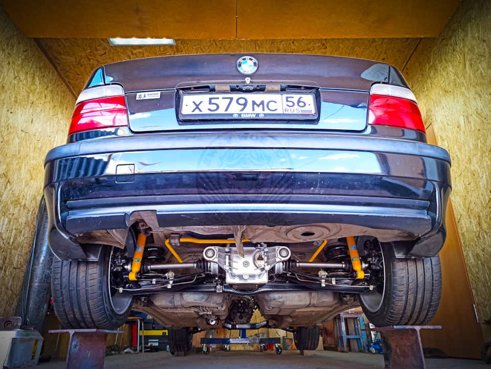 SWAP 1JZ BMW E36 Compact (сборка заднего моста) — DRIVE2