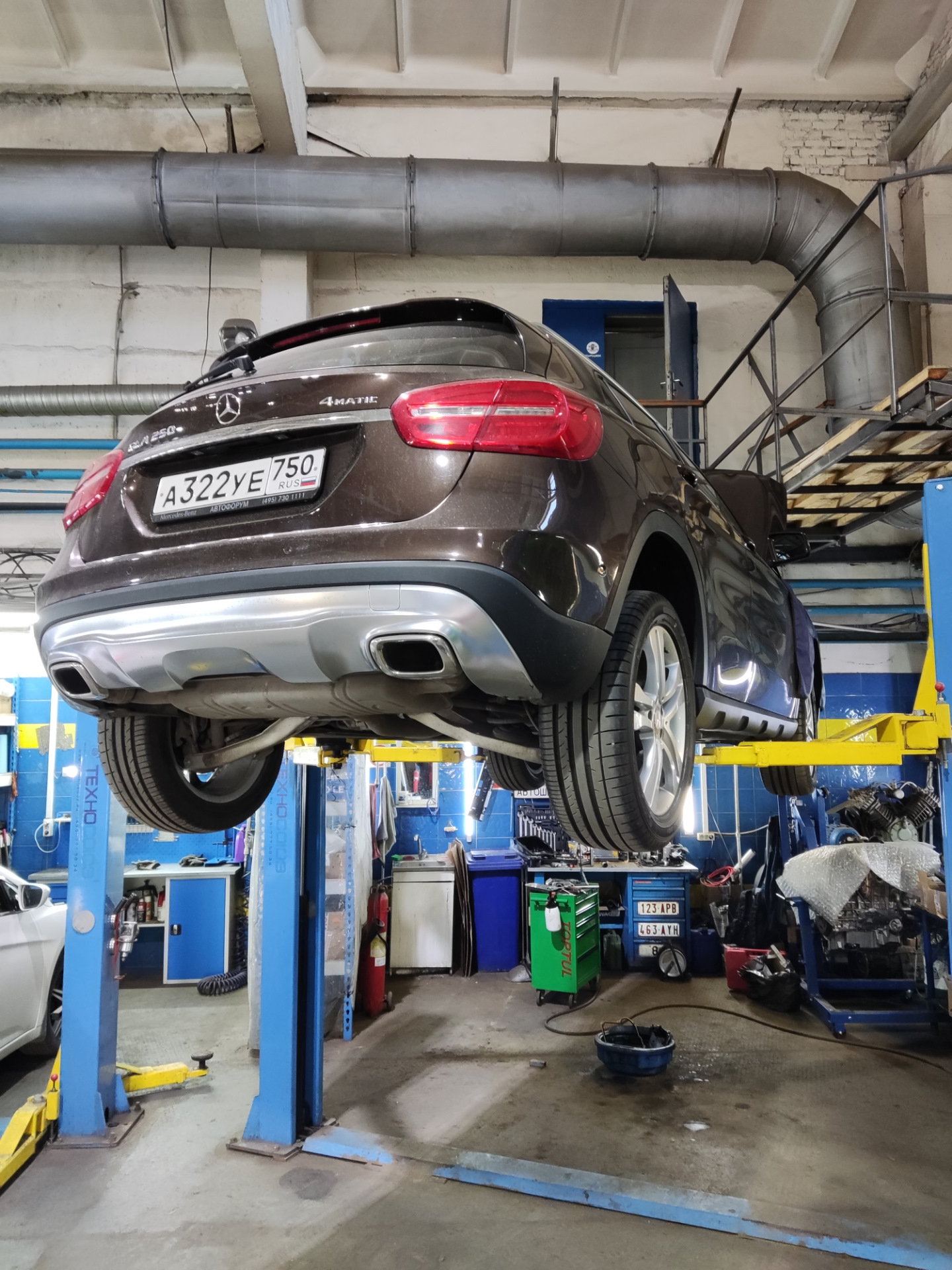 #9 Замена масла в роботе — Mercedes-Benz GLA-Class (X156), 2 л, 2014 ...