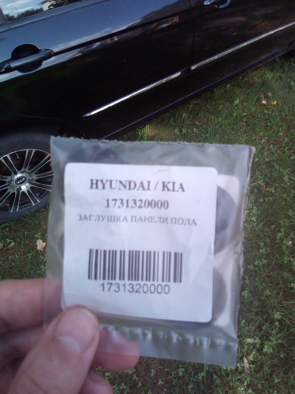 1731320000 Заглушка панели пола KIA HYUNDAI | Запчасти на DRIVE2