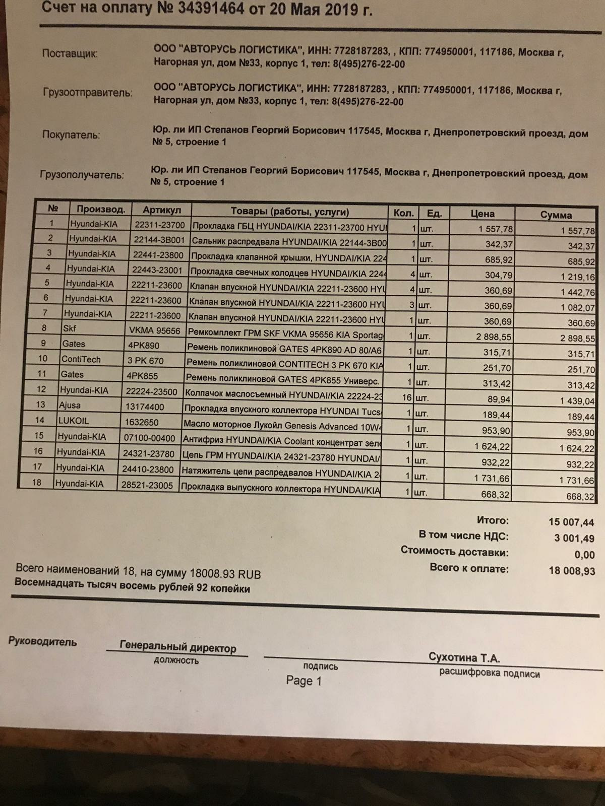 Ремонт прошел так себе — Hyundai Tucson (JM), 2 л., 2008 года | визит ...