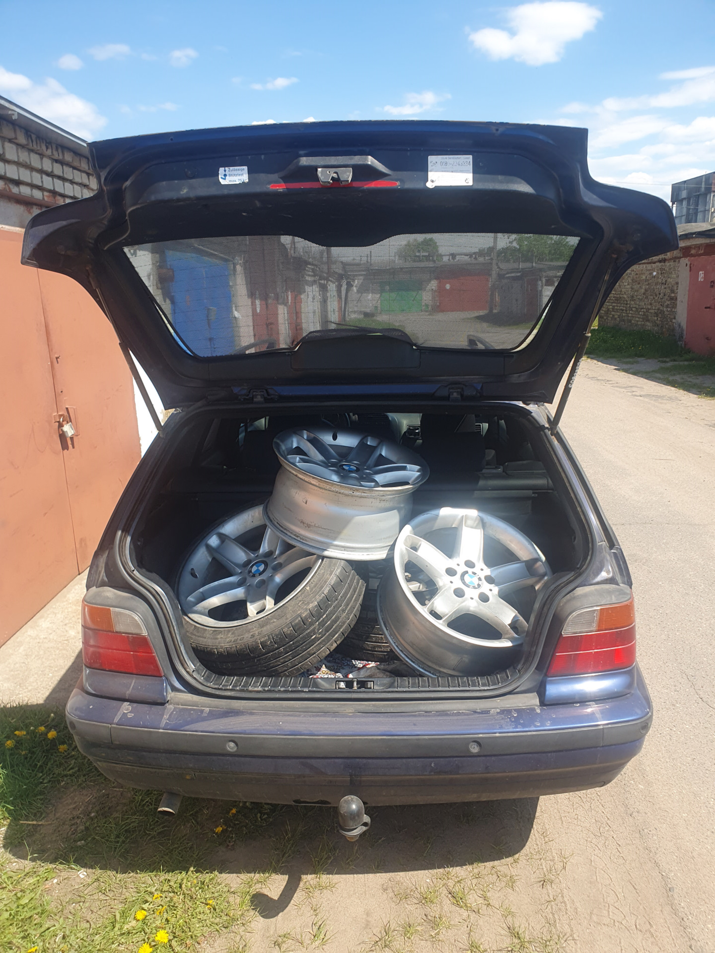 Колеса 49 style et20 r17 для e36 — BMW 3 series Touring (E36), 1,8 л ...