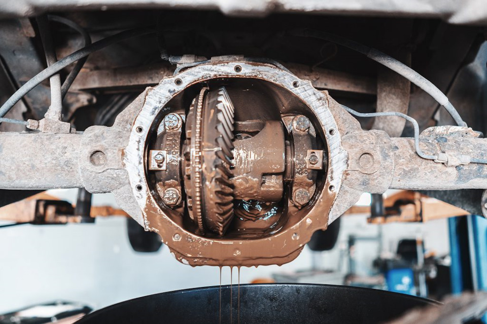 Замена масла в редукторе Джип Чероки — Бета-авто на DRIVE2