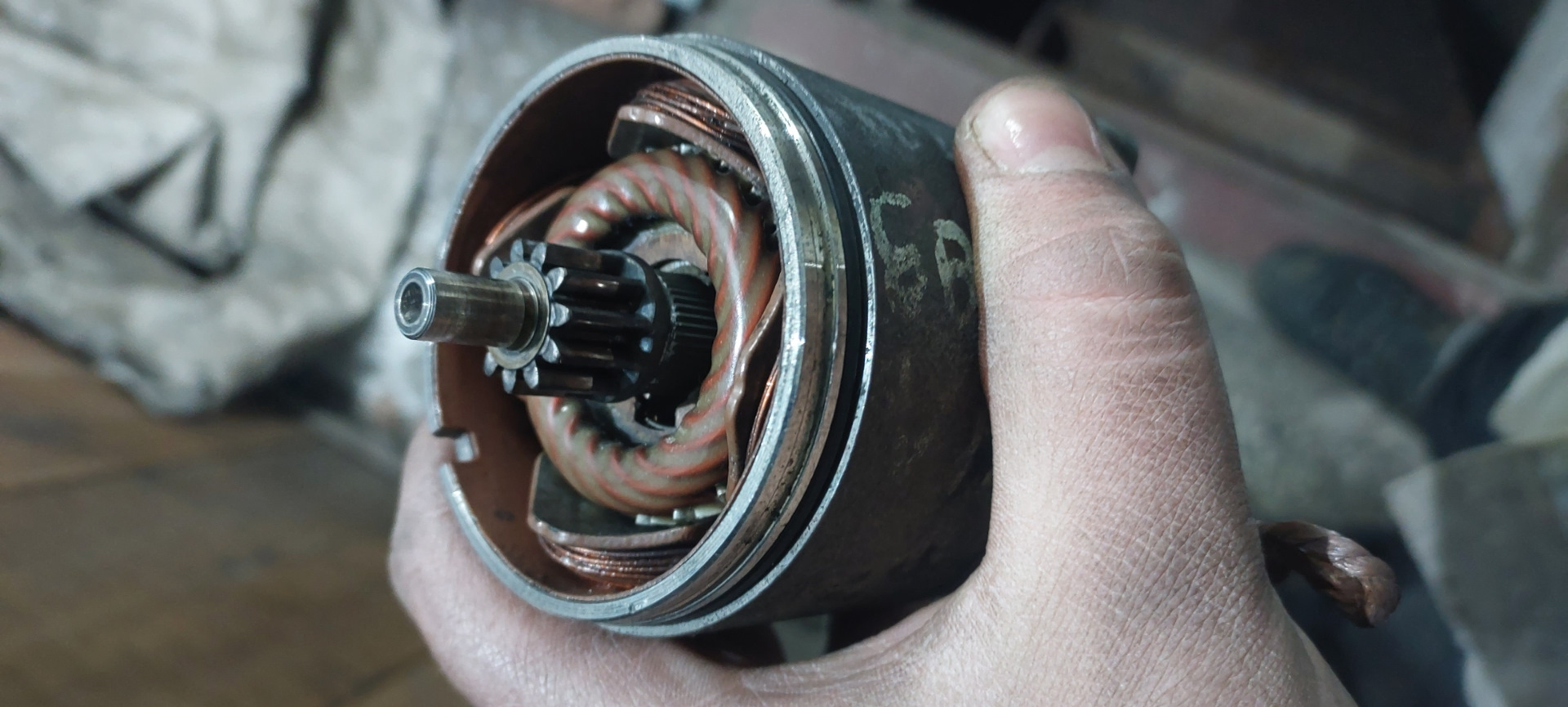 Замена щеток стартера — Toyota Corolla (110), 1,6 л, 2000 года | своими ...