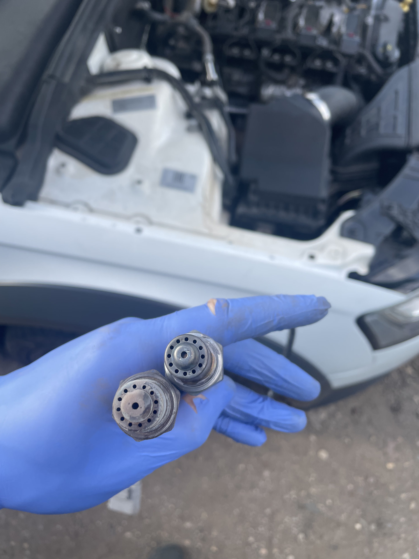 Турбина, лямда, клапан адсорбера — Audi A4 Allroad (B8), 2 л, 2015 года ...