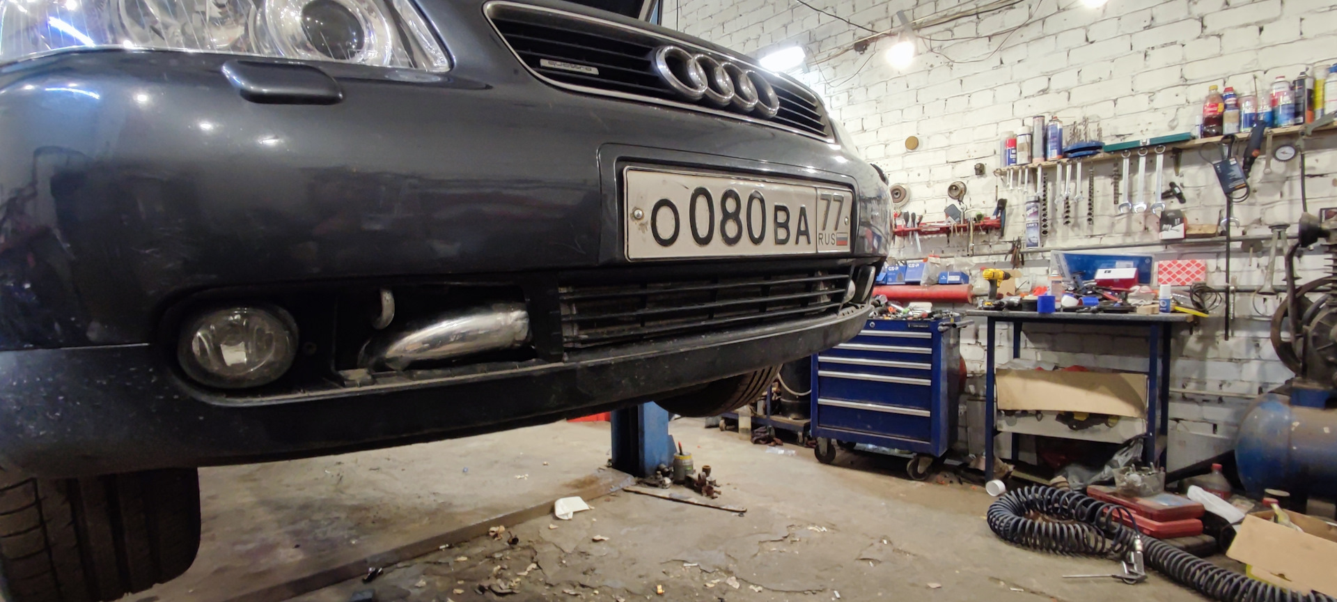 Новая турбина на 340000 пробега. — Audi A3 (8L), 1,8 л, 2001 года ...