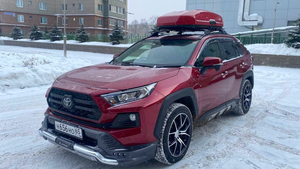Toyota RAV4 (5G) 2.0 бензиновый 2019 | Lady in red *Adventure* на DRIVE2