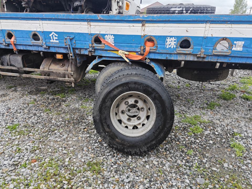 Литье R17,5 — Hino Ranger, 8 л, 1996 года | колёсные диски | DRIVE2