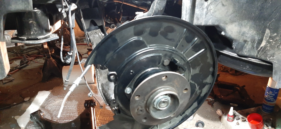 Сборка. Часть 20/3. Задняя подвеска — BMW 7 series (E38), 2,8 л, 1998 ...