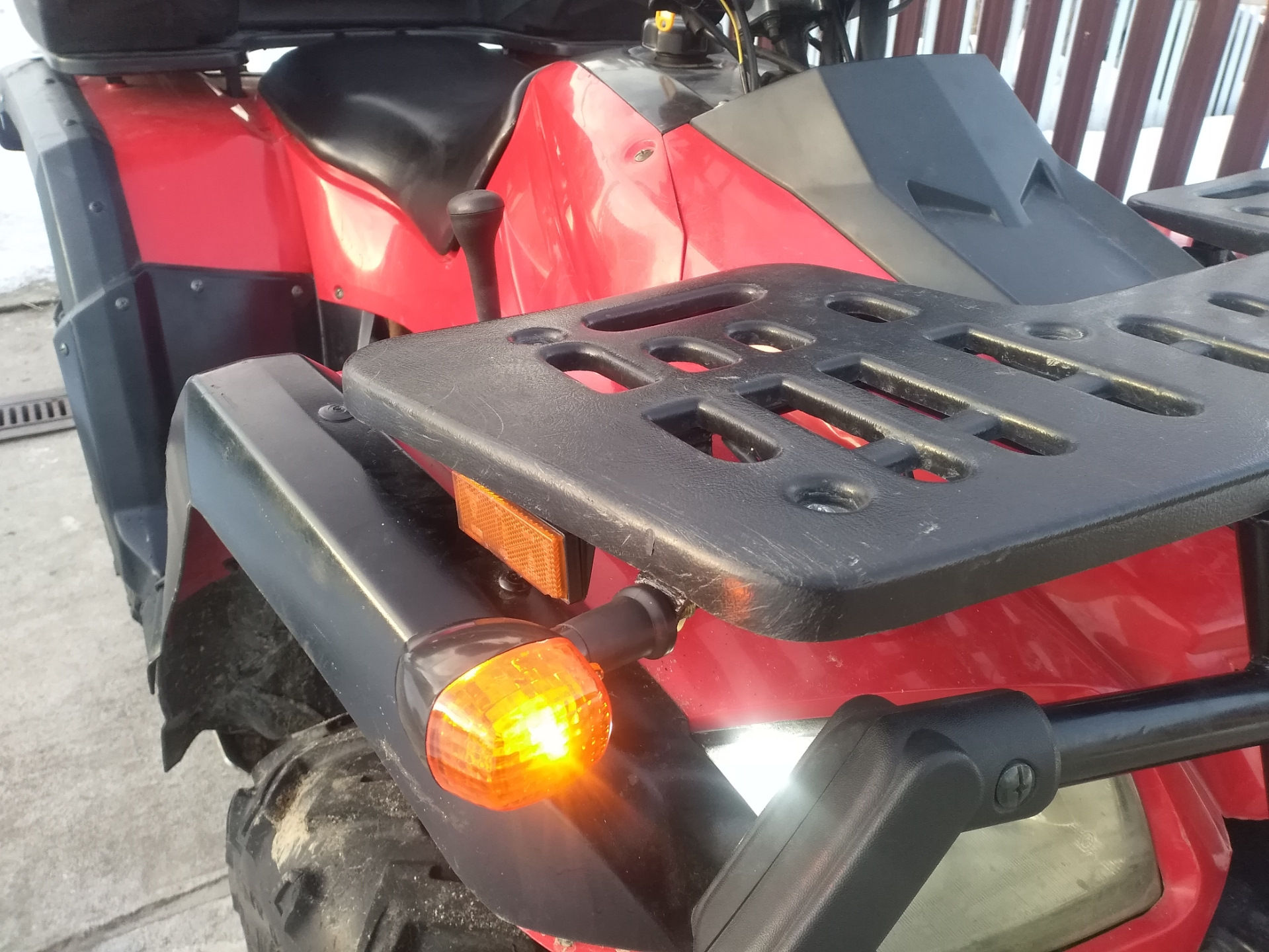 Поворотники на стелс 300 квадроцикл — Buyang atv 300, 0,5 л, 2014 года ...