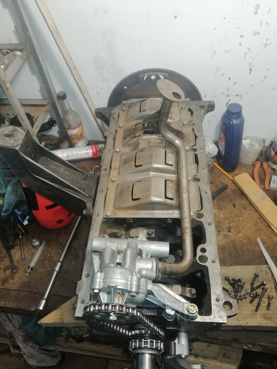 Строкер м50b28.Финальная сборка — BMW 5 series (E39), 2,8 л, 1997 года ...