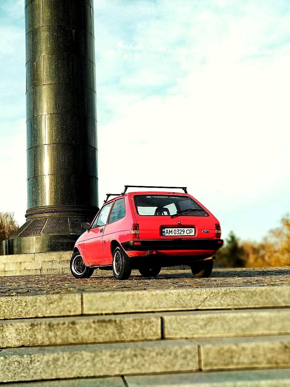 Фото сессия Ford Fiesta MK 2 1986 — Ford Fiesta (Mk II), 1,6 л, 1986 ...