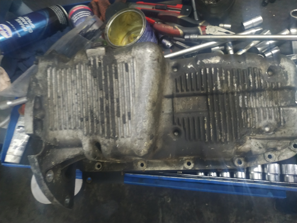 Вытекало 1 литр масла на 200км (Поломку устранил ) или Мега огромное ТО ...