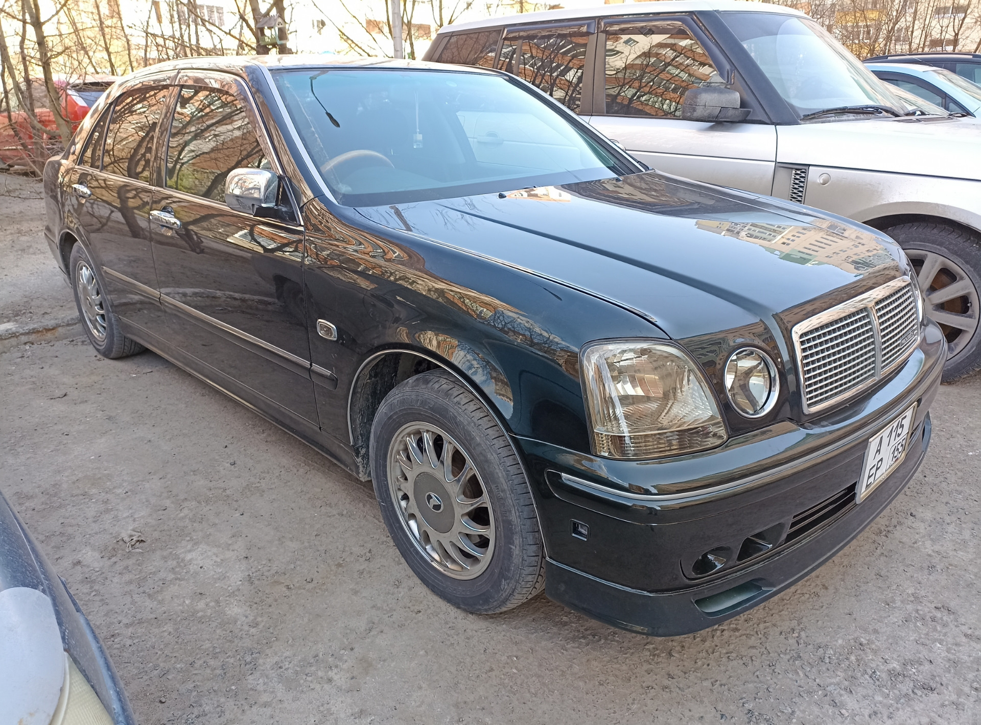 Замена хром молдингов передних арок… — Toyota Progres, 2,5 л, 1998 года ...