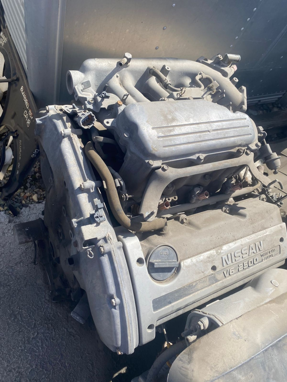 Замена двигателя с Vq20de на Vq25de — Nissan Cefiro Wagon, 2,5 л, 1997 ...