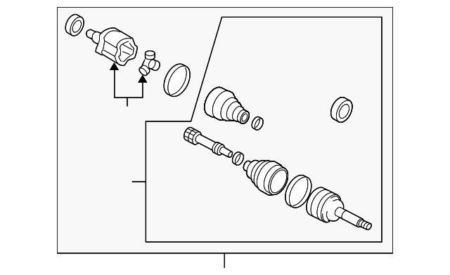 4343060060 Шрус наружный, комплект TOYOTA LEXUS | Запчасти на DRIVE2