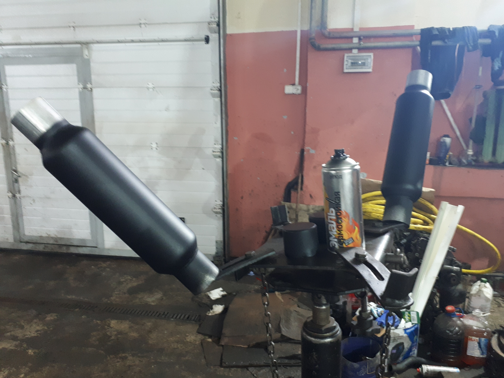 old school — выхлоп glasspack — Ford Mustang (6G), 2,3 л, 2019 года ...