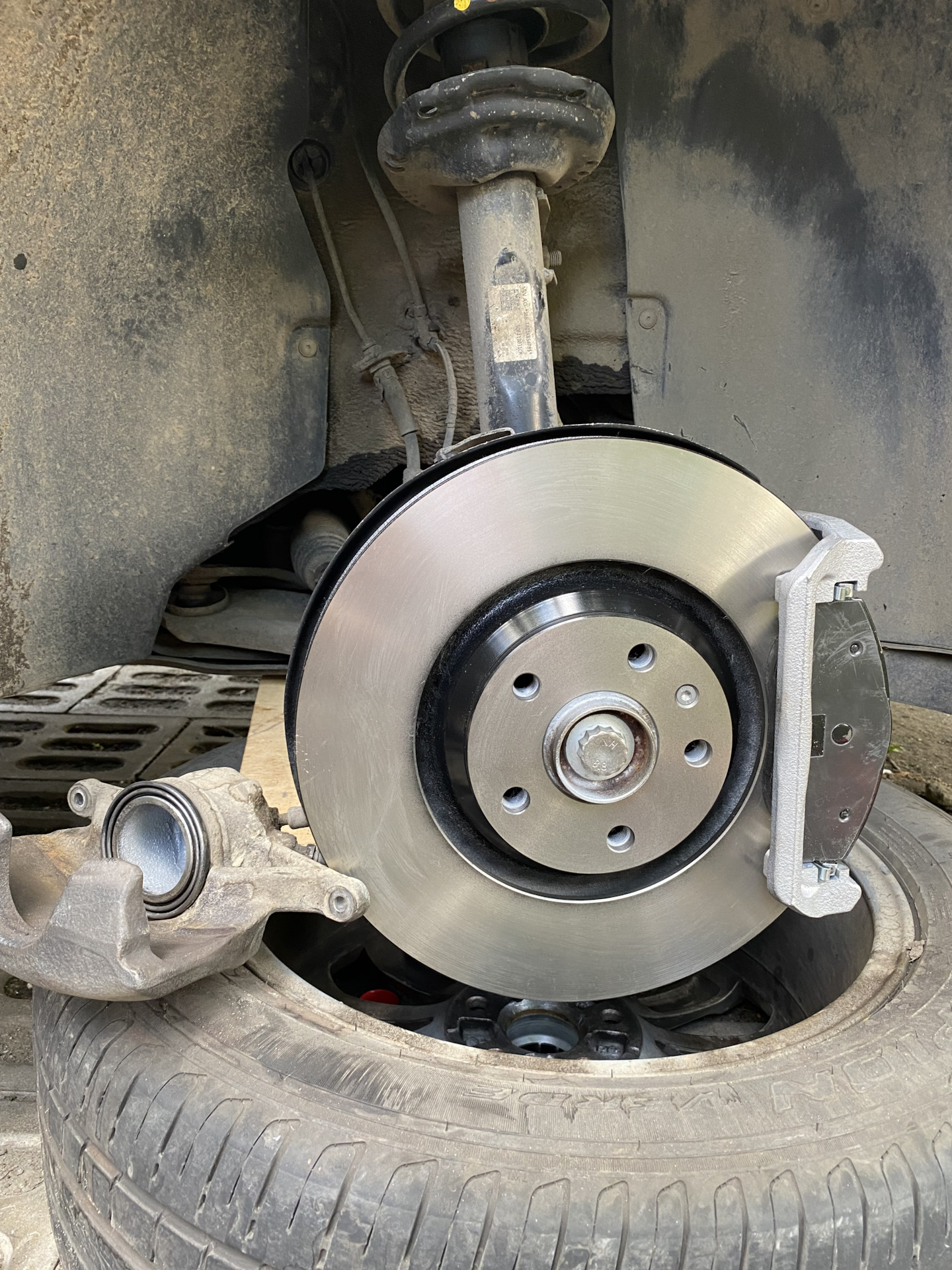 314мм to 340мм — Skoda Kodiaq (1G), 2 л, 2020 года | тюнинг | DRIVE2