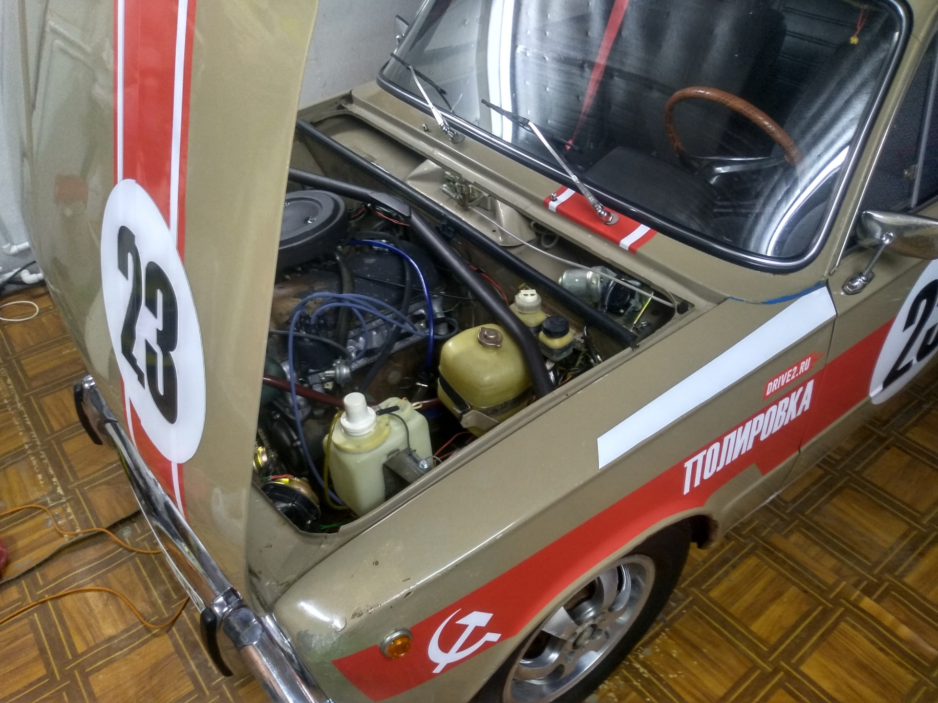 Замена подушек двигателя — Lada 21013, 1,7 л, 1985 года | своими руками ...