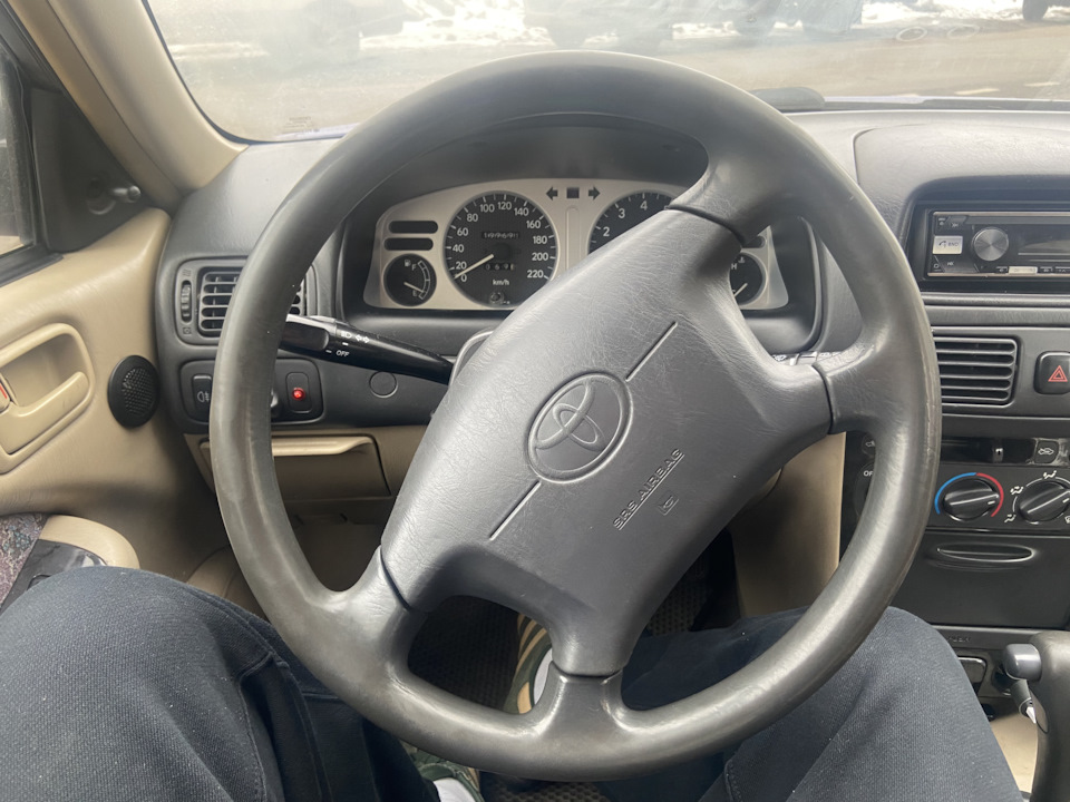Руль — Toyota Corolla (110), 1,3 л, 1998 года | тюнинг | DRIVE2