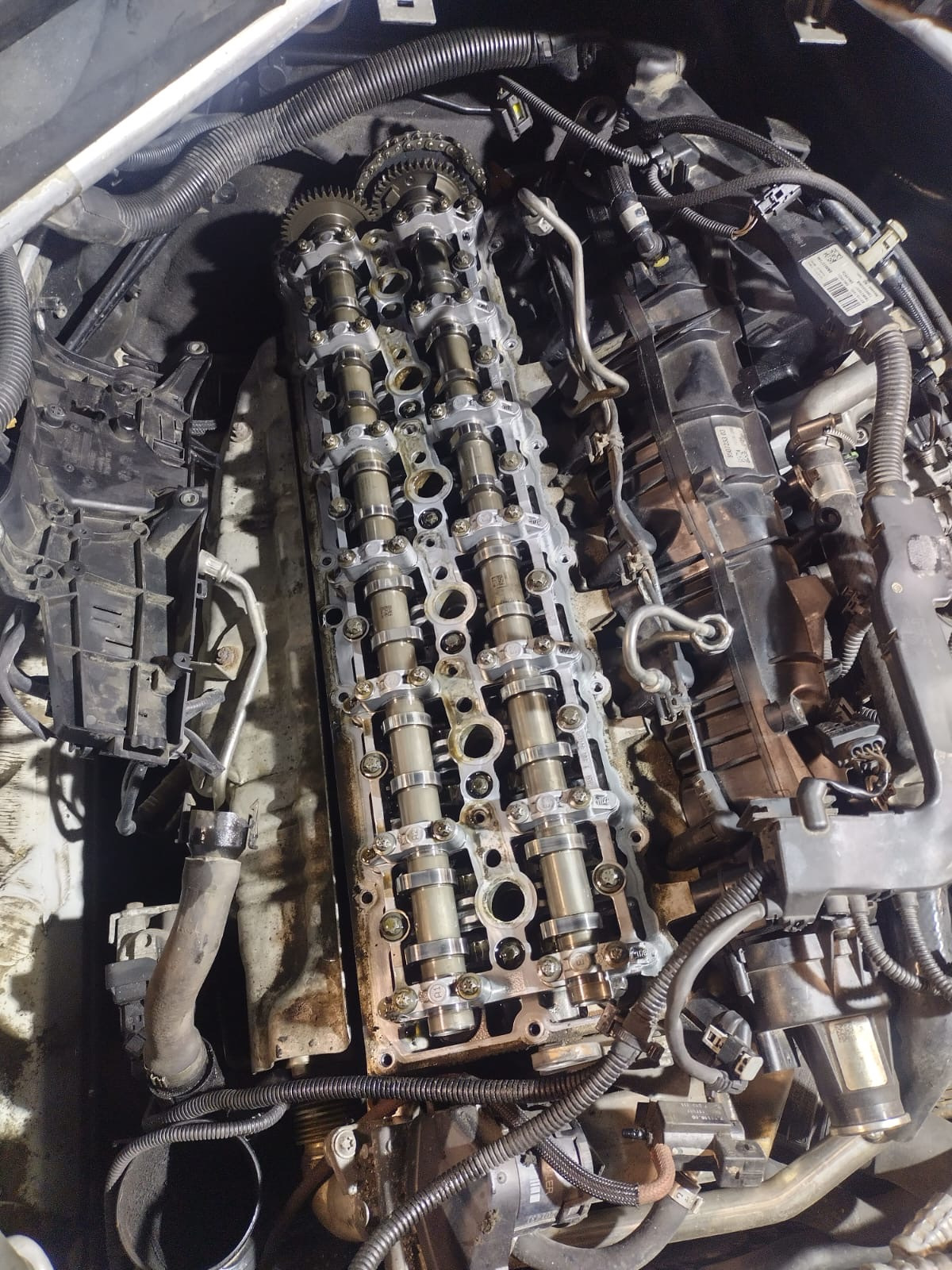 Большое то мотора 1.2 или замена цепи n57 — BMW X6 (E71/E72), 3 л, 2011 ...