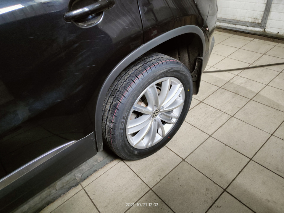 Шины с завода отслужили своё.Покупка TRIANGLE TR259 235/50/18.Шума ...