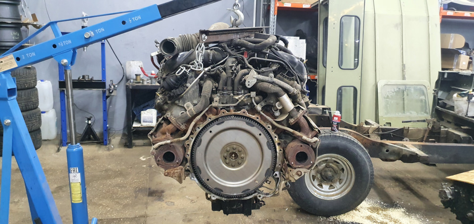 Покупка донора под свап, подготовка движка 3.6 и ГИБДД — Land Rover ...