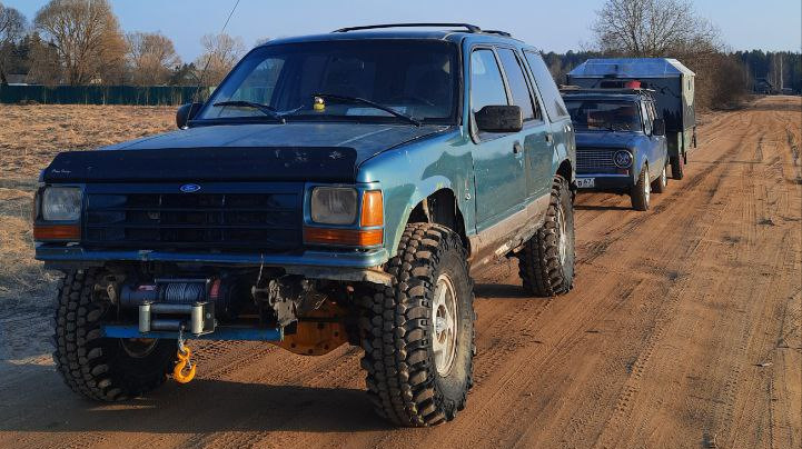 Ford Explorer (1G) 4.0 бензиновый 1992 | 1 - Зелёный Геннадий на DRIVE2