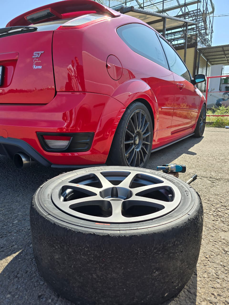 Трек день на ERP — Ford Focus ST II, 2,5 л, 2006 года | покатушки | DRIVE2