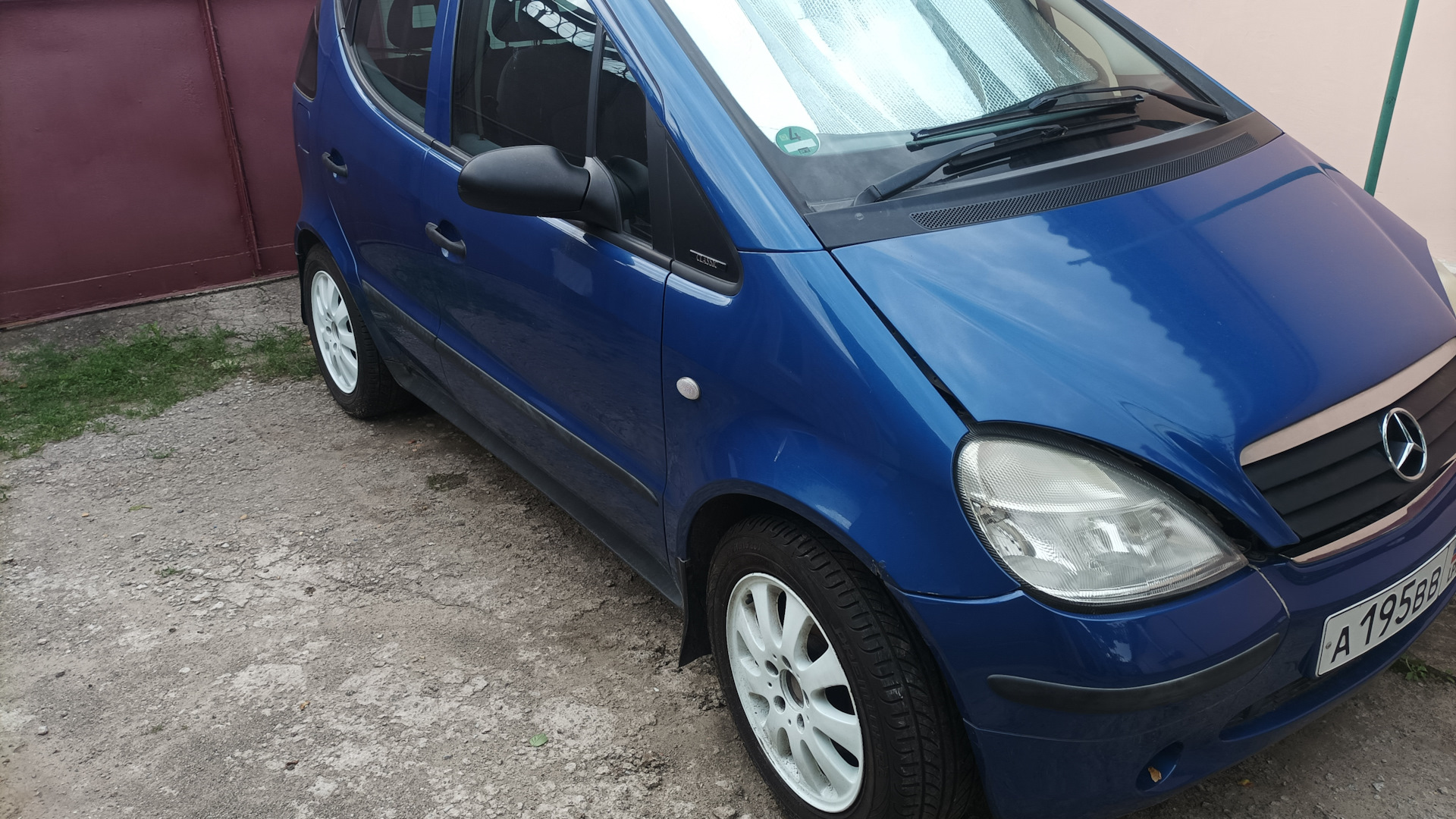 Mercedes-Benz A-Class (W168) 1.6 бензиновый 2000 | Нинзямобиль на DRIVE2