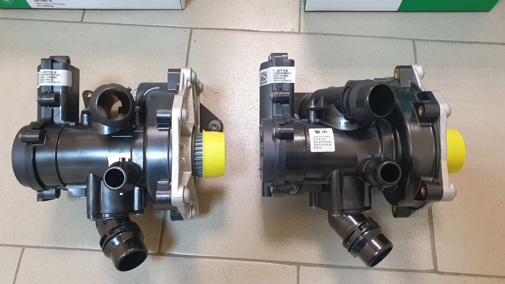 Термостат в сборе INA 538036010 с AliExpress и купленный у нас — Audi ...