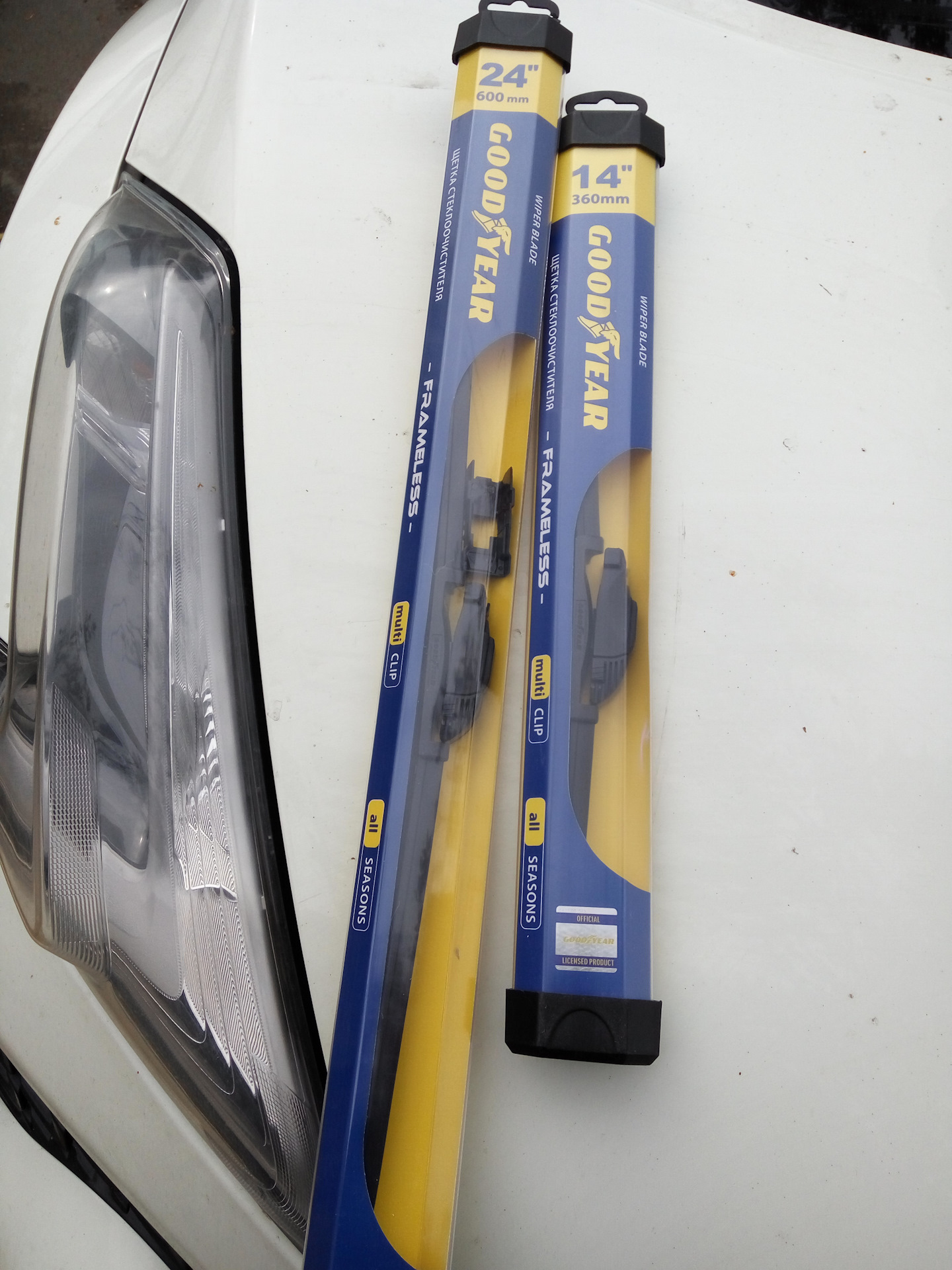 Бескаркасные щётки Goodyear FRAMELESS 14"/36 cm / 24"/60 cm ...
