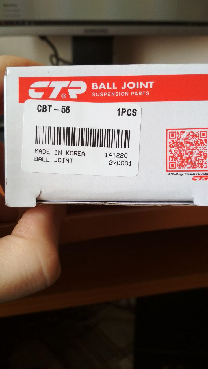 CBT56 Шаровая опора CTR | Запчасти на DRIVE2