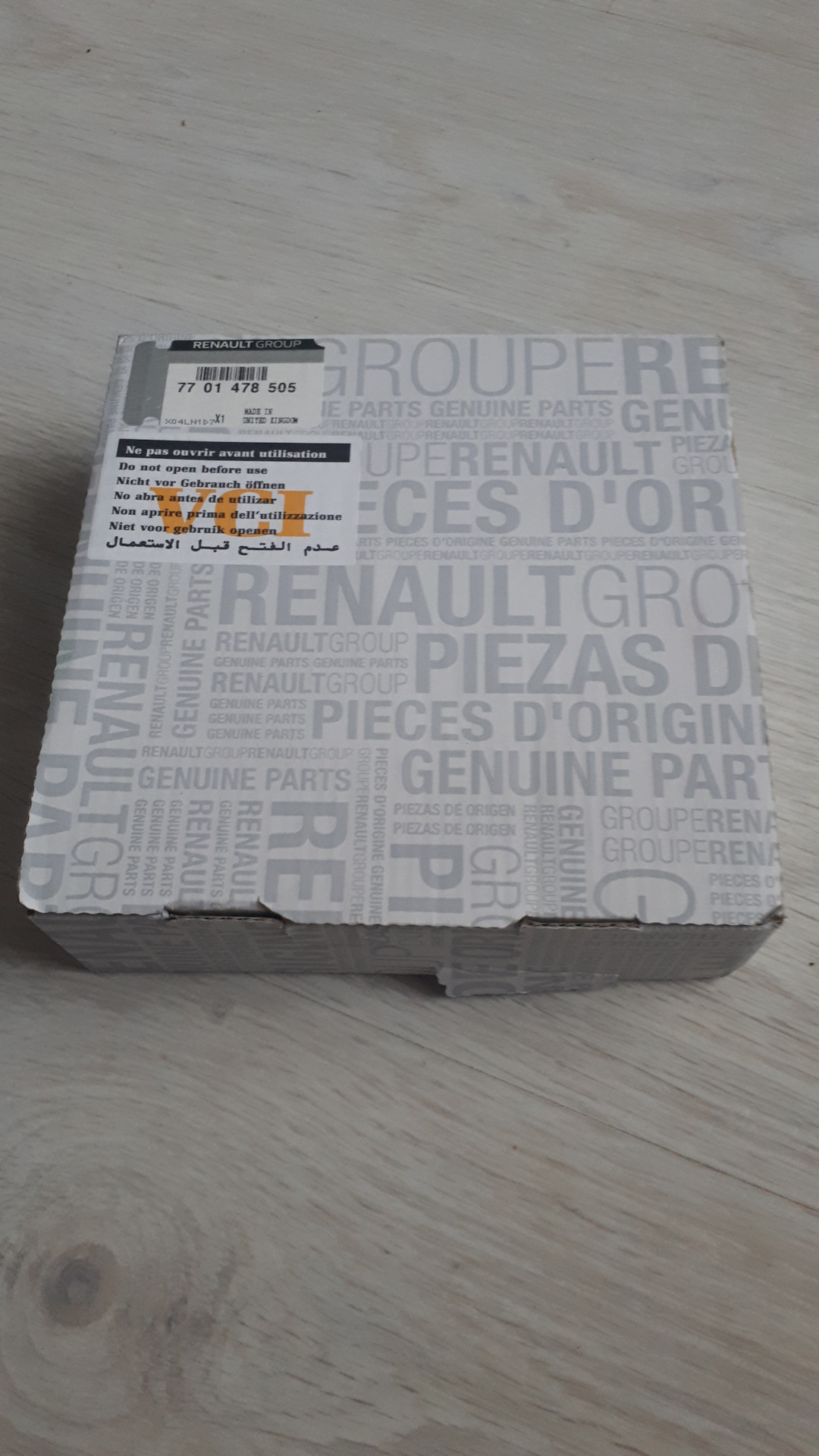 Фазорегулятор Renault 7701478505 + Грм Renault 130C17529R + Помпа ...