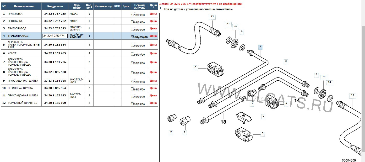 поиск трубопровода — BMW 5 series (E39), 2,8 л, 2000 года | поломка ...