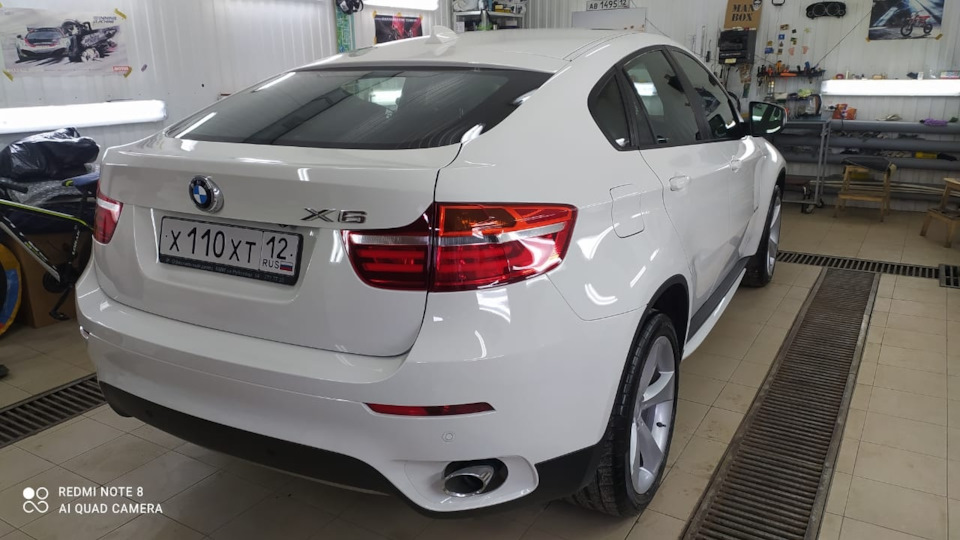 Полировка — BMW X6 (E71/E72), 3 л, 2013 года | другое | DRIVE2