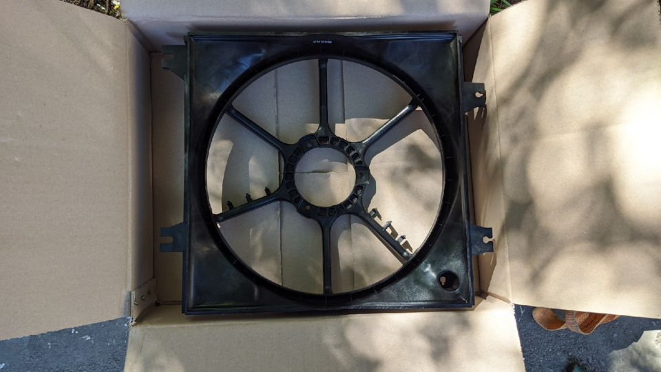 2535025000 Кожух вентилятора сод KIA HYUNDAI | Запчасти на DRIVE2