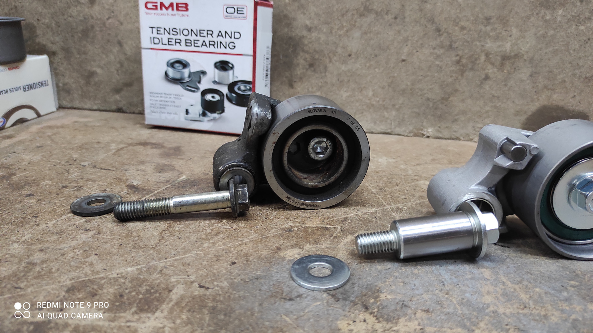 3️⃣1️⃣5️⃣ Сравнение роликов ГРМ и натяжителя — Rover 75, 2,5 л, 2000 ...