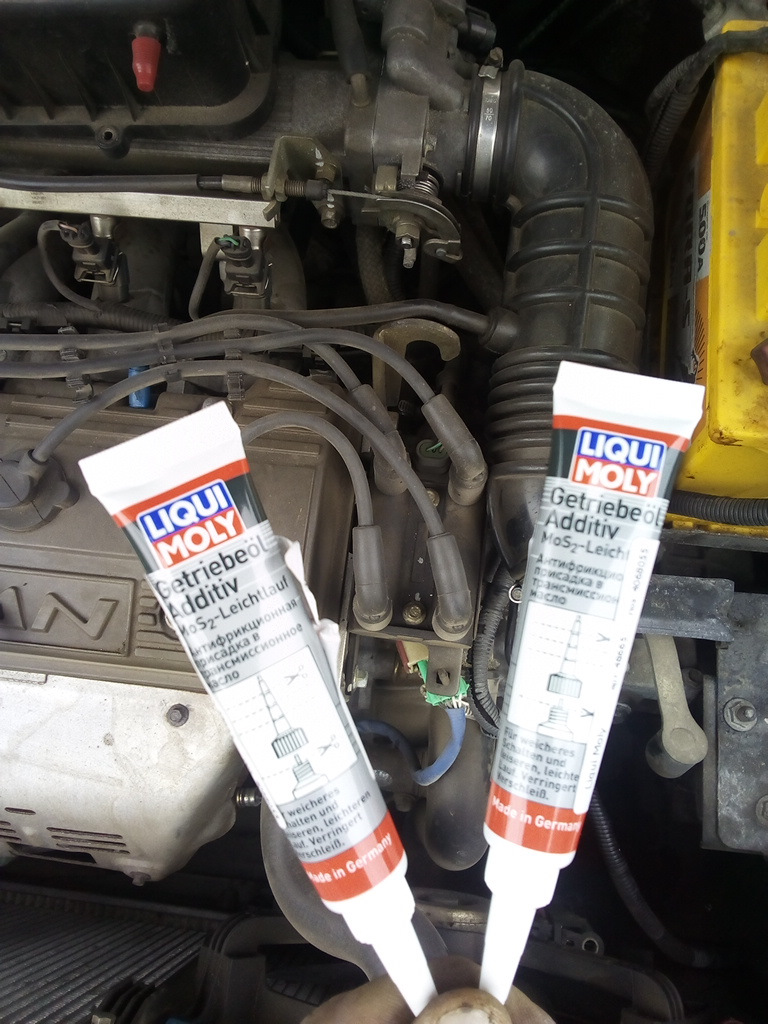Магическая сила присадки Liqui Moly Getriebeoil-Additiv 1988 в МКПП ...