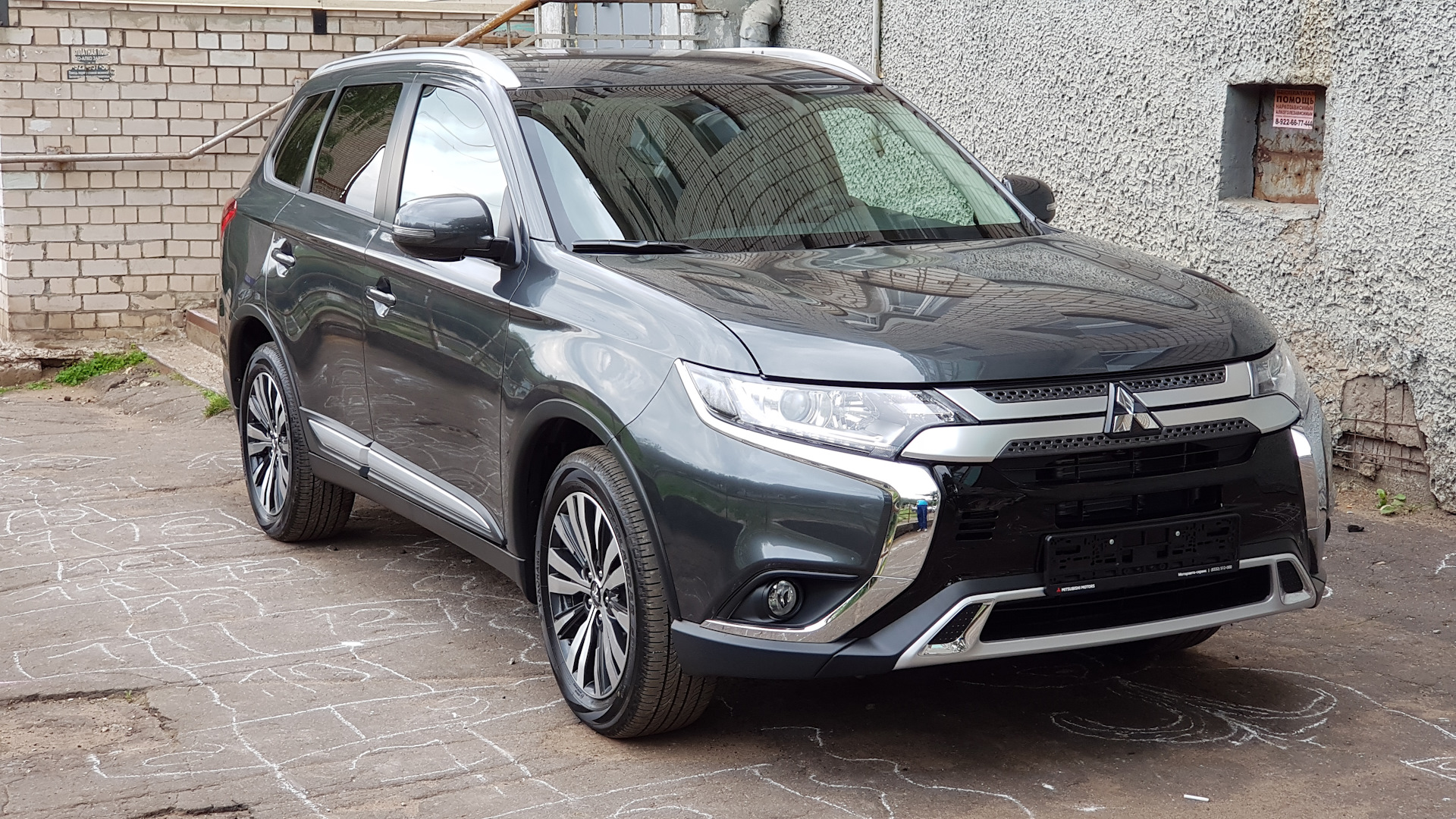 Mitsubishi Outlander (3G) 2.0 бензиновый 2019 | GТ (Grey Titan) :) на ...