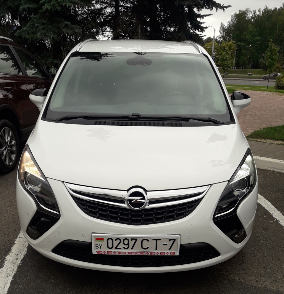 светодиодные лампы дхо — Opel Zafira Tourer, 2 л, 2016 года ...