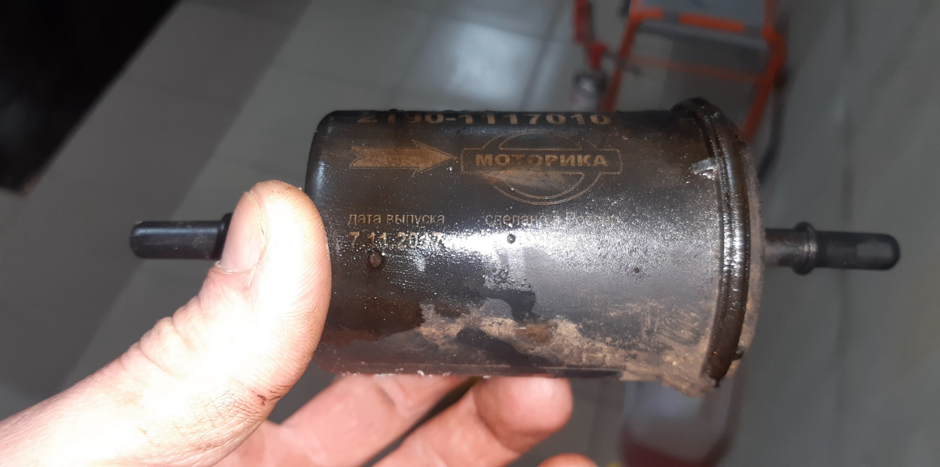 Январь День Первый (топливный фильтр замена) — Lada Калина 2 универсал ...