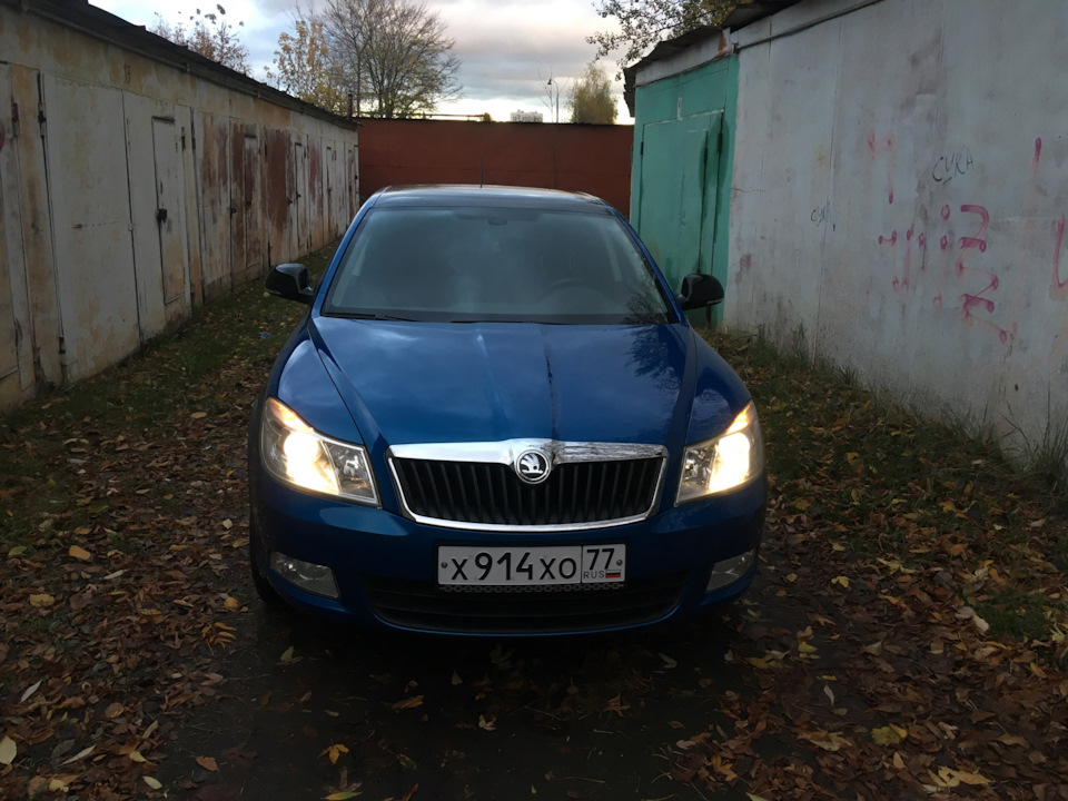 Смена цвета. Фотки) — Skoda Octavia A5 Mk2, 1,6 л, 2013 года | просто ...