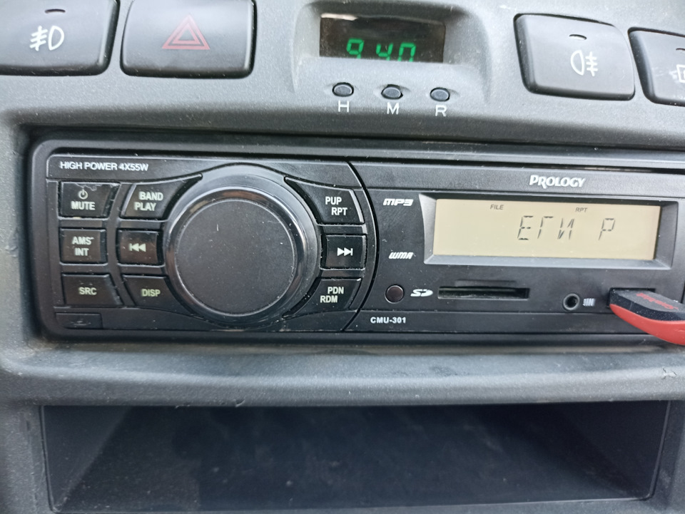 Prology CMU-301 — Hyundai Santa Fe (1G), 2,7 л, 2010 года | автозвук | DRIVE2