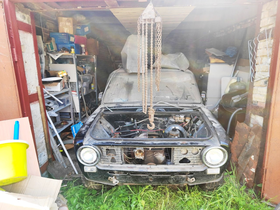 Возвращаем мотор в кузов. Попробуем 2130! — Lada 2101, 1,7 л, 1971 года ...