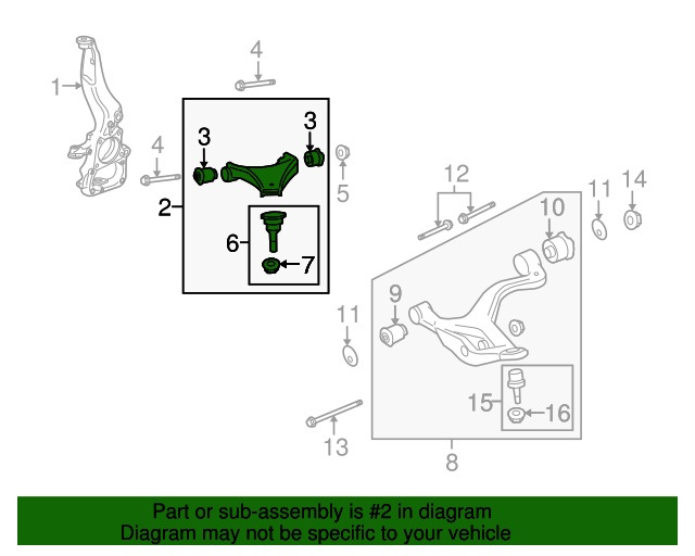 LR014132 Рычаг передней подвески Jaguar Land Rover | Запчасти на DRIVE2
