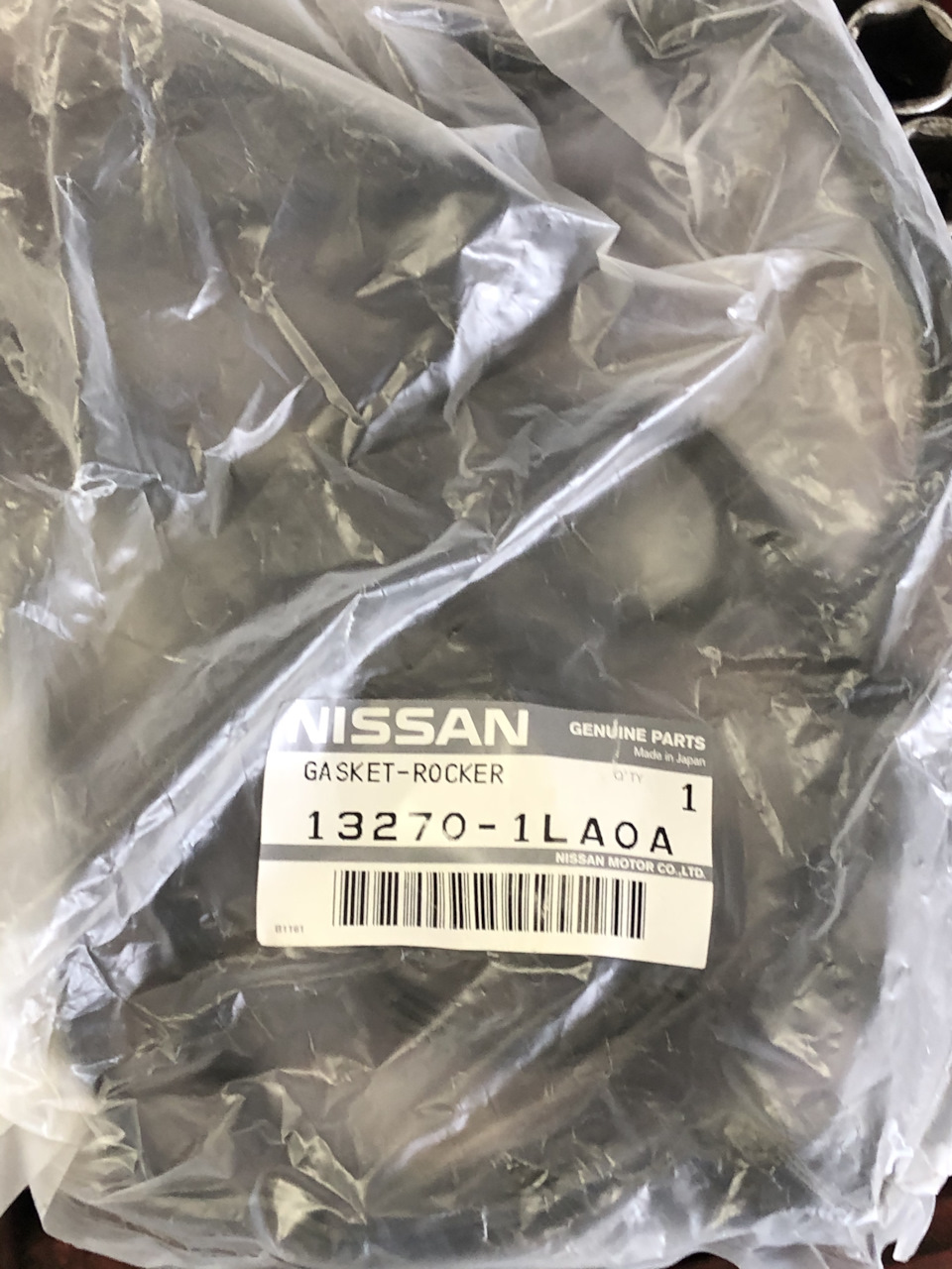 132701LA0A Прокладка клапанной крышки LH Patrol 62 VK-56/INFINITI QX56 ...